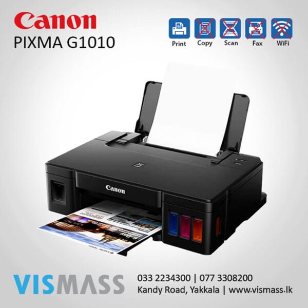 Canon PIXMA G1010 Printer With MAXPRO Ink